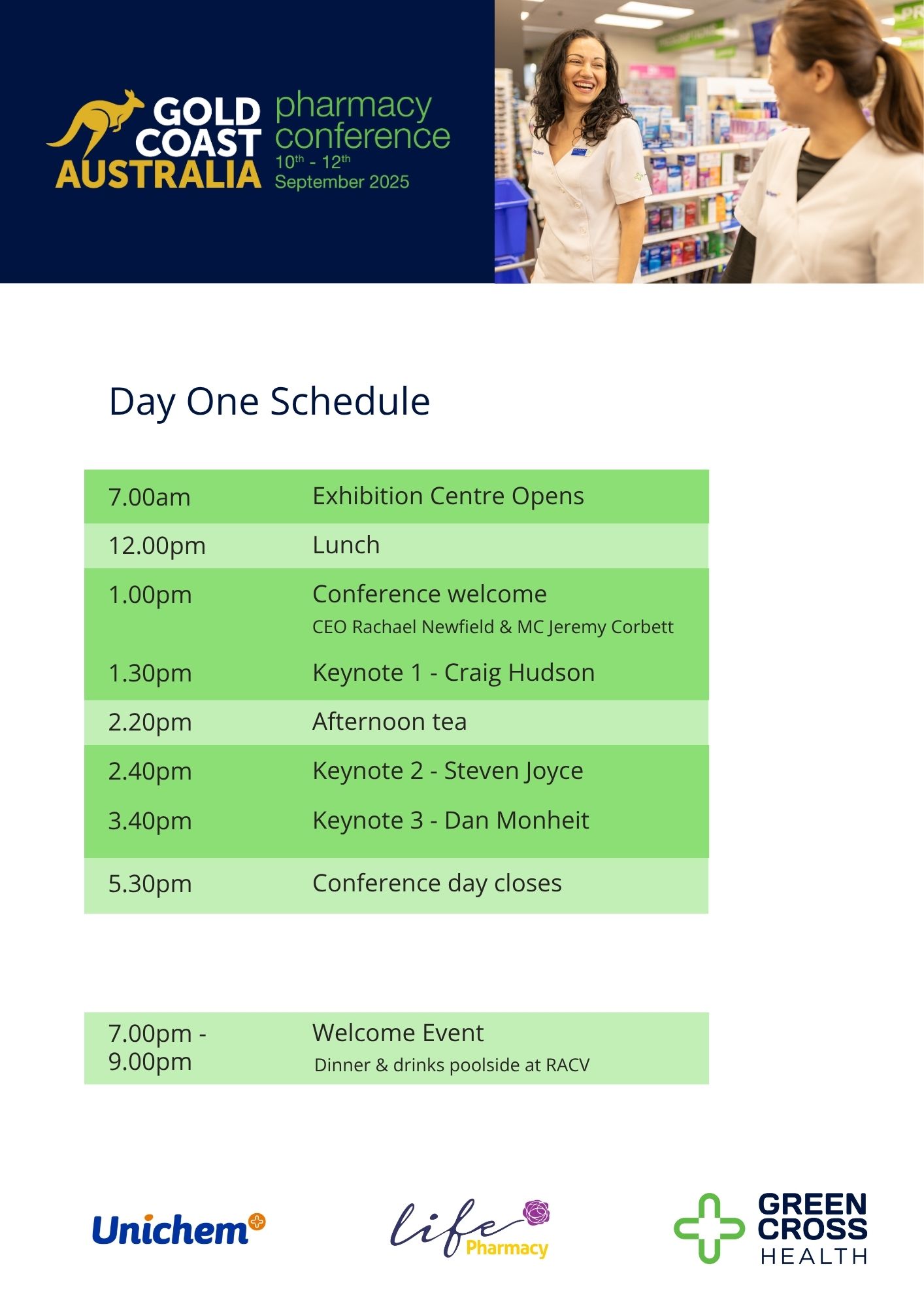 Green Cross Health - Programme